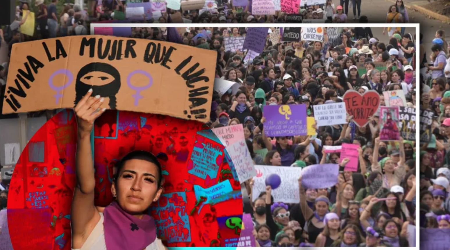 Marcha 8M 2024 en México: Calles se ‘pintan’ de morado por el Día ...