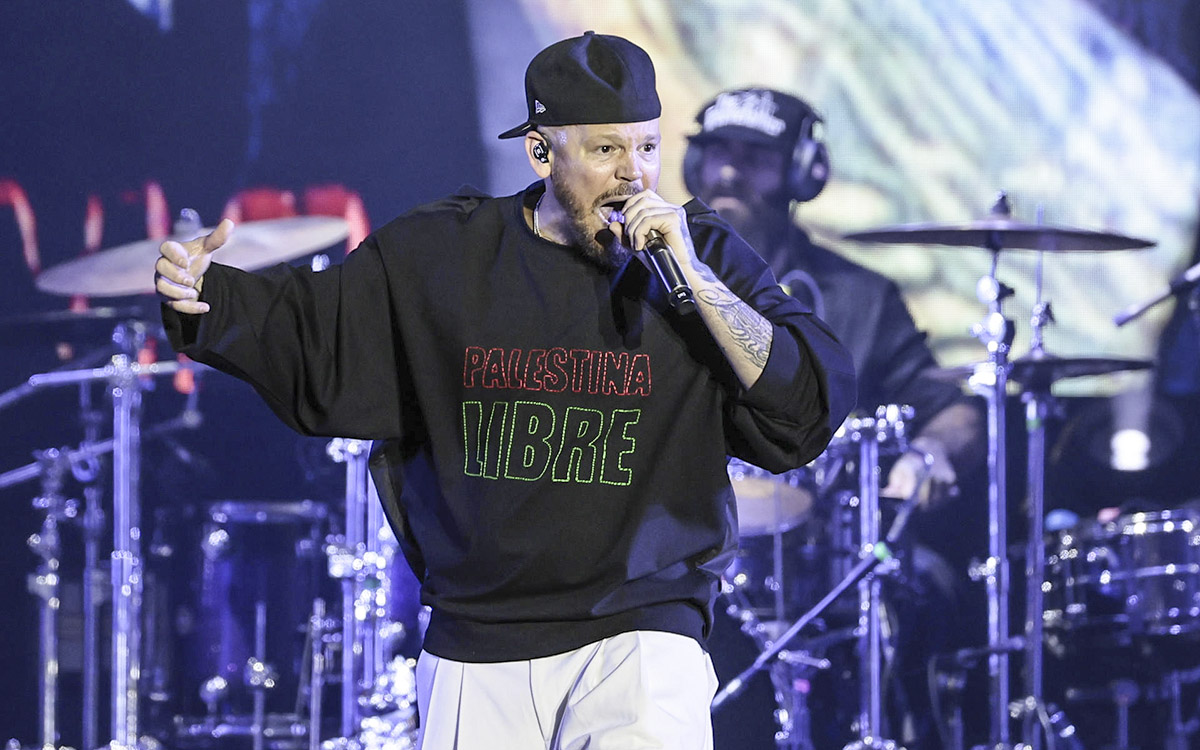 Residente regresó al Zócalo con un grito por ‘Palestina libre’ – La ...
